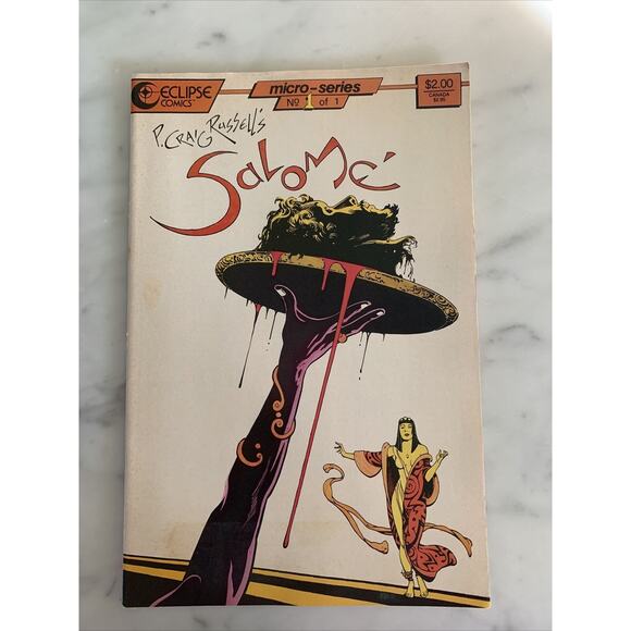 Eclipse | Other | Salome Comic Book By Eclipse Comics 986 | Poshmark